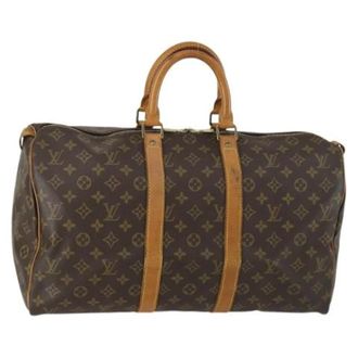 Louis Vuitton Pre-owned Weekend Bag - - Pre-owned - Damen - Braun - ONE SIZE