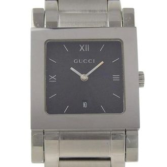 Gucci Montre Pre-owned en Acier Inoxydable - Femme - Pre-owned - Noir - Taille: ONE Size