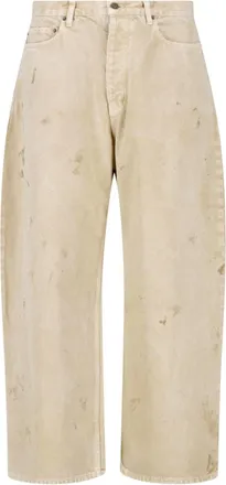 Balenciaga Weite Zerst&ouml;rte Jeans