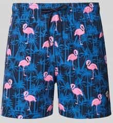 Jack & Jones Badehose im Allover-Look Modell MAUI VIBES NOVELTY