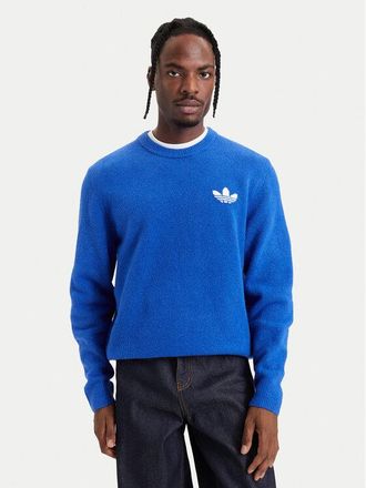 adidas Pullover Trefoil Essentials Fully Knit Sweatshirt KS4890 Blau Regular Fit
