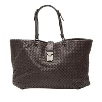 Bottega Veneta Pre-owned Intrecciato Leder Tote Bag - - Pre-owned - Damen - Braun - ONE SIZE