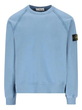 Stone Island pull à manches raglan - Bleu