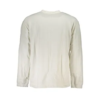 Calvin Klein Logo Embroidered Sweatshirt - White