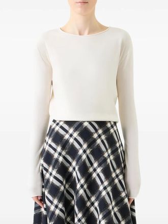 Akris t-shirt &agrave; manches longues - Tons neutres