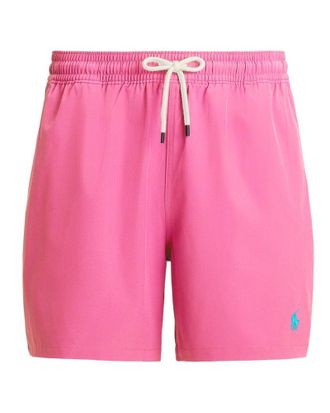 Ralph Lauren Glatte Badeshorts in Stretch-Qualit&auml;t mit kleiner Pony-Stickerei in