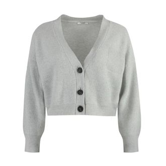 PESERICO Damen, Strickwaren, Grau, MGr&ouml;&szlig;e