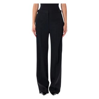 Stella McCartney Tuxedo Slim Pant - - Trousers - Damen - Schwarzk - S