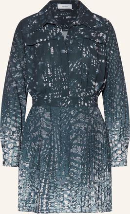 Reiss Reiss Kleid Ali Mit Plissees blau