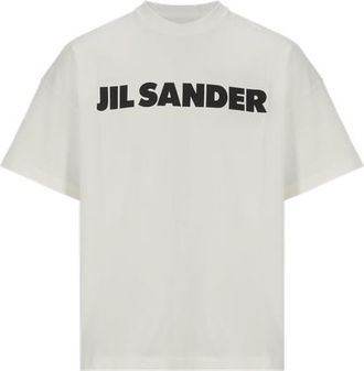 Jil Sander T-shirt logo oversize en coton