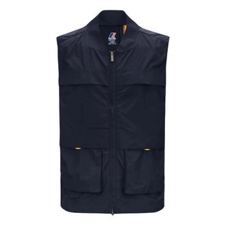 K-Way Sportliche &auml;rmellose Fr&uuml;hlingsjacke - - Jackets - Herren - Blau - S