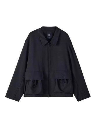 Yohji Yamamoto Casualjacke - Schwarz