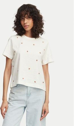 Vero Moda T-Shirt Sola 10341979 Wei&szlig; Regular Fit