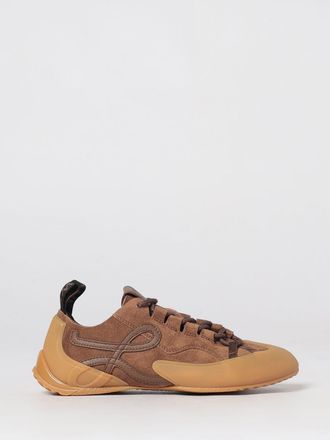 Loewe Baskets &agrave; lacets Grip en cuir de veau su&eacute;d&eacute; avec design bicolore