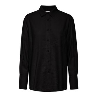 Inwear Femme, Blouses et Chemises, Noir, Taille: 46 FR Chemisier &Eacute;l&eacute;gant