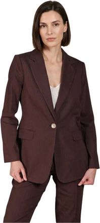 Mason's Femme, Vestes, Brun, Taille: 40 FR Irene Blazer