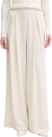 Gaud&igrave; Pantalon large - Femme - Pantalons - Beige - Taille: 42 FR