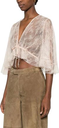Alberta Ferretti Femme, Blouses et Chemises, Rose, Taille: 38 FR Shirt