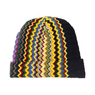 Missoni Homme, Accessoires, Multicolore, Taille: ONE Size Chapeaux Fantaisie G&eacute;om&eacute;triques Accessoires
