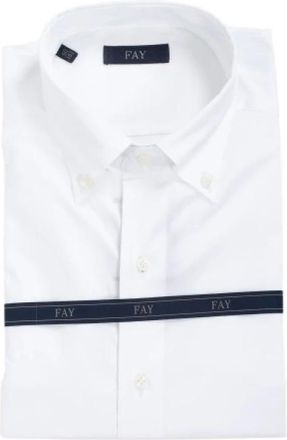 Fay Homme, Chemises, Blanc, Taille: 3XL Classic Shirt