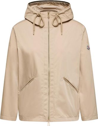 Moncler Moncler Veste &Agrave; Capuche Cassiopea, Femme, Beige, Taille: 00