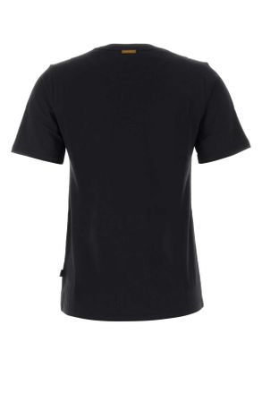 Michael Kors Womens Black Cotton T-Shirt Exterior Exterior: T-shirts And Polos