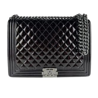 Chanel Sac bandouli&egrave;re vintage doccasion - Femme - Pre-owned - Noir - Taille: ONE Size