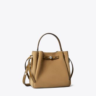 Tory Burch Damen Romy Bucket Bag aus Wildleder