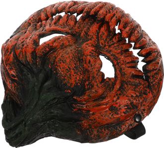 PartyKindom Halloween Kürbis Maske Scary Cosplay Maske für Halloween Party Kostüm Requisite Gruselige Kürbiskopf für Karneval und Bühnenauftritte