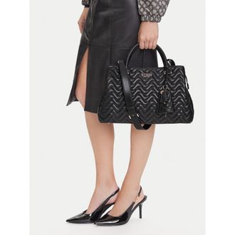 Guess Handtasche Guess Melisandra HWQG96 53070 Schwarz