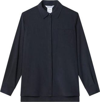 Max Mara Femme, Blouses et Chemises, Bleu, Taille: 38 FR Chemises