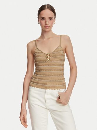 Guess Top W6YR32 Z1027 Goldfarben Regular Fit