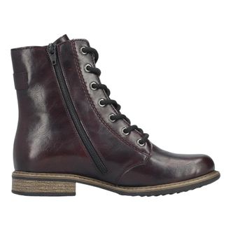 Rieker Schn&uuml;rstiefelette - - Shoes - Damen - Rot - 37 EU