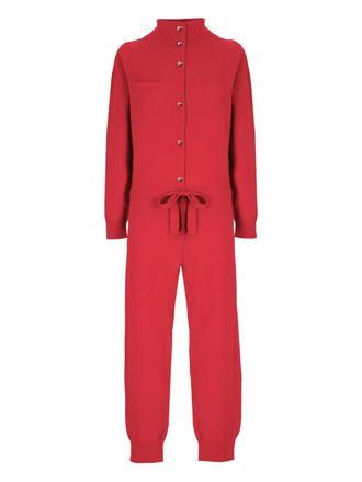 Laneus combinaison en maille - Rouge