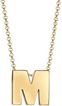 Elli Collier Femme Pendentif Lettre M Initiale - (925/1000) Argent