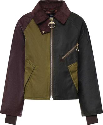 Barbour Rundhalspullover - Gold