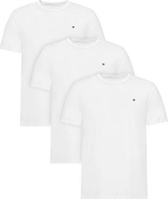 Tommy Hilfiger T-Shirt-Set 3P Ss Tee UM0UM03870 Creme Regular Fit