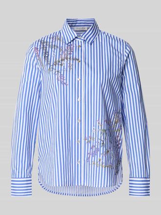 Christian Berg Regular Fit Hemdbluse mit floralem Print