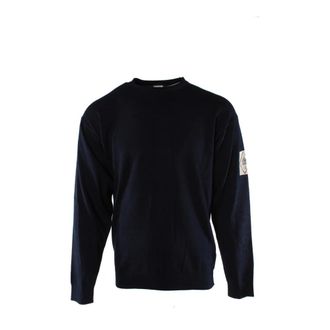 C.P. Company Blaue Baumwollpullover f&uuml;r M&auml;nner - - Knitwear - Herren - Blau - 2XL