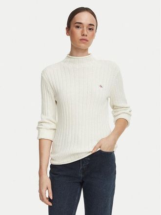 Calvin Klein Jeans Pullover LV047H304G Creme Regular Fit