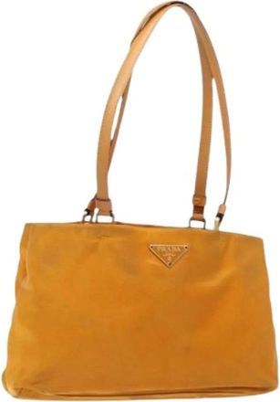 Prada Damen, Pre-Owned, Orange, ONE SIZEGröße
