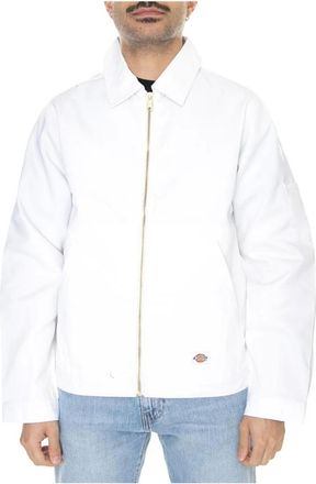 Dickies Homme, Vestes, Blanc, Taille: S Giacca Estiva