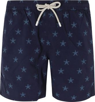 MC2 Saint Barth Homme, Maillots de bain, Bleu, Taille: L Patmos Swimshort The Riviera