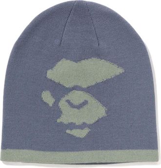 A Bathing Ape bonnet à logo - Bleu