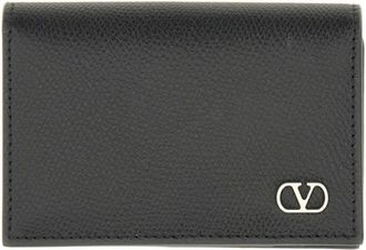 Valentino Garavani Portemonnaies - Vlogo Signature Wallet - Gr. unisize - in Schwarz - für Damen