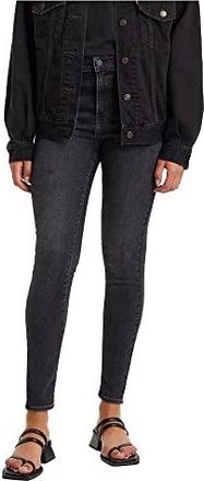 Levi's Femme 720 High Rise Super Skinny Jeans, Black Mustang, 24W / 30L
