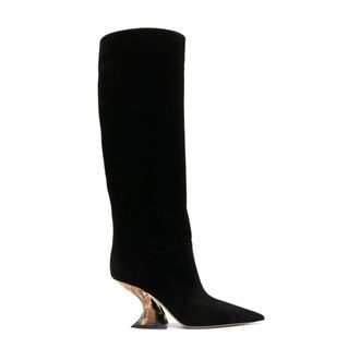 Casadei Femme, Chaussures, Noir, Taille: 38 EU Elodie Heeled Bottes