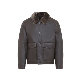 Yves Salomon Leather Jacket