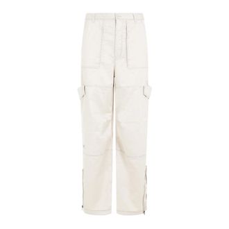Acne Studios Homme, Pantalons, Beige, Taille: XL Pantalon cargo &agrave; jambes larges