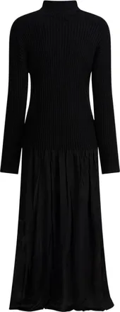 Max & Moi Robe Reve &agrave; panneaux c&ocirc;tel&eacute;s - Femme - Robes - Noir - Taille: 38 FR